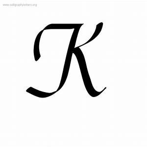 Letter K In Different Styles Clipart - Letter Format