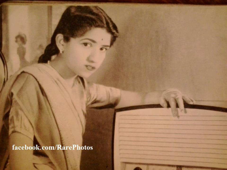 Rare and Vintage Images: Childhood Picture of Lata Mangeshkar