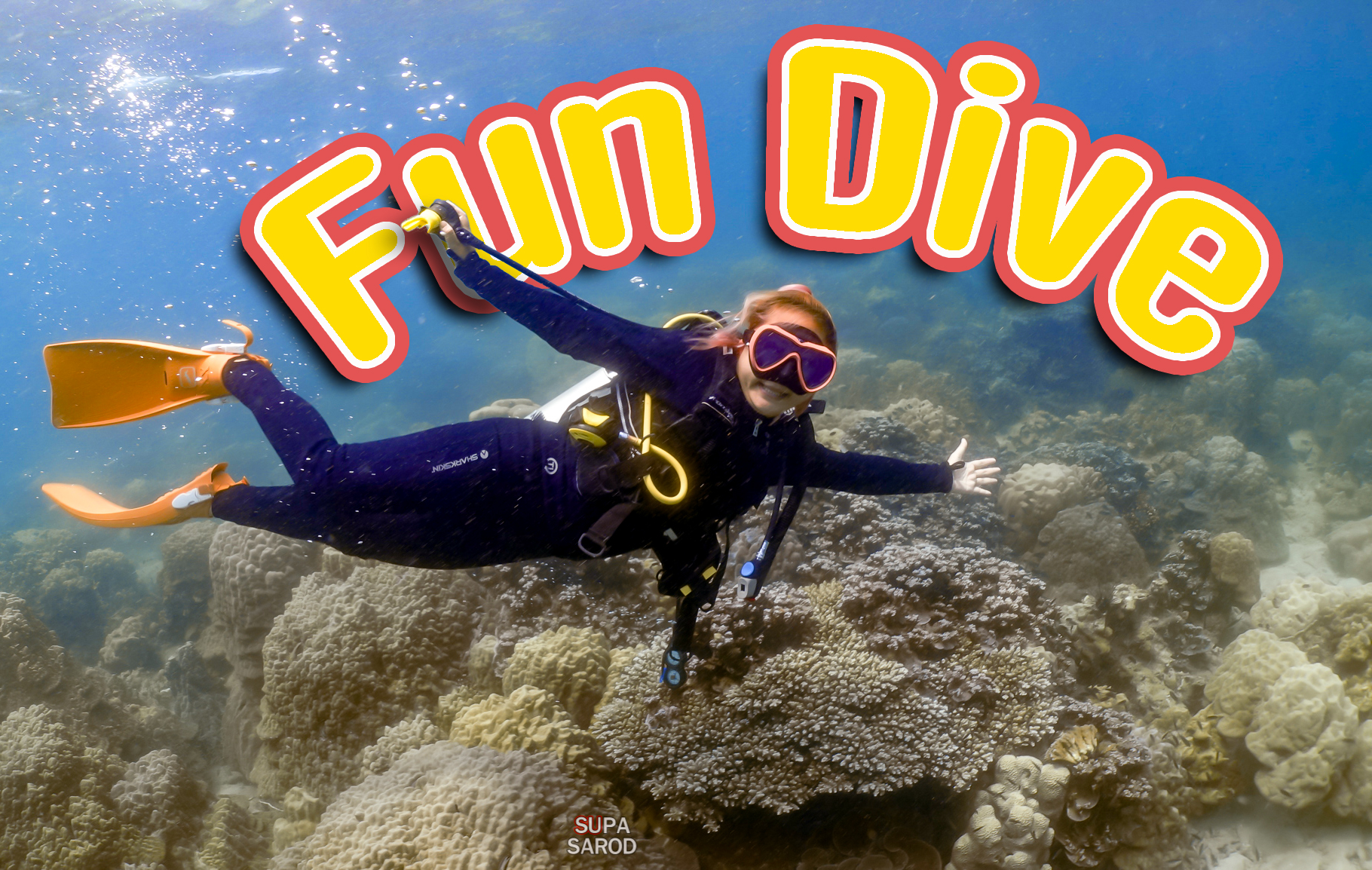 DuckDive ท่องเที่ยว ดำน้ำ: ดำน้ำ Fundive คืออะไร