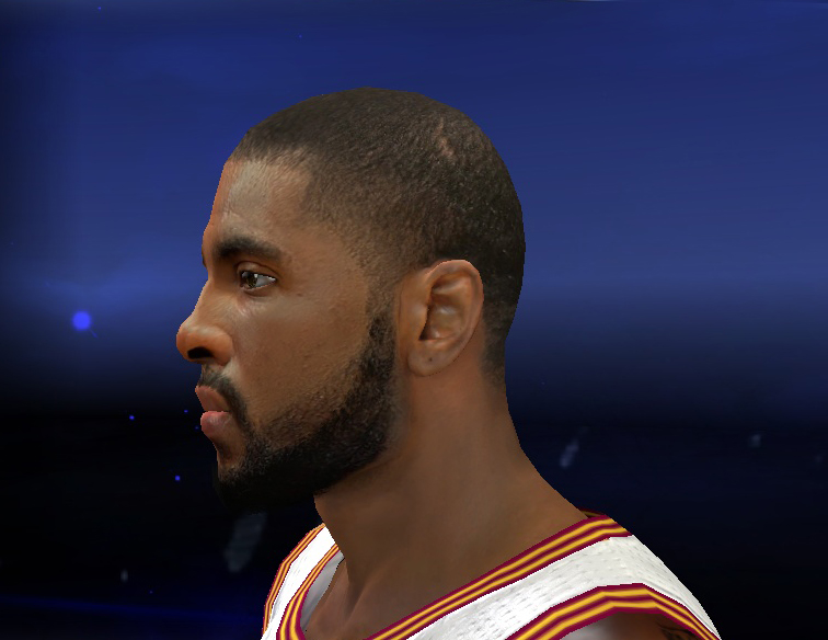 Kyrie Irving Cyberface "BEST" Realistic W/ 3D Beard [FOR 2K14]