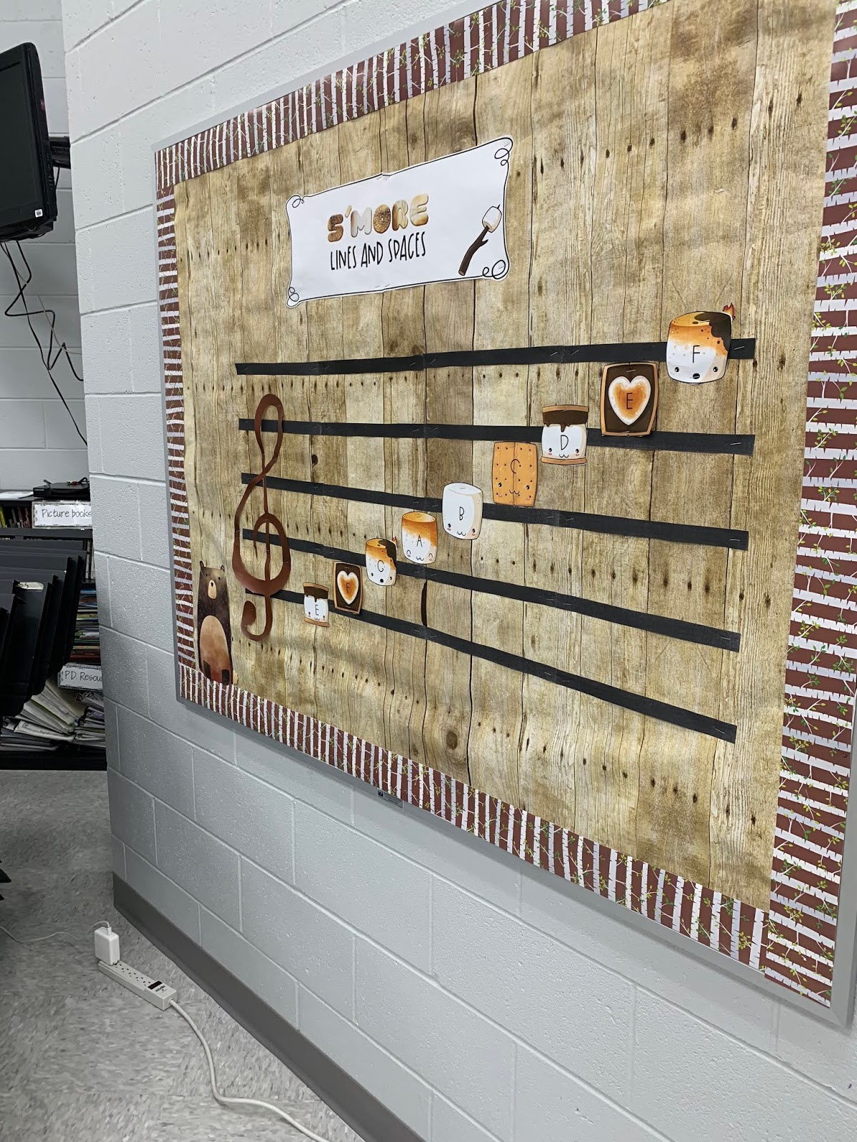 Classroom Reveal, Camping Theme - Aileen's Music Room