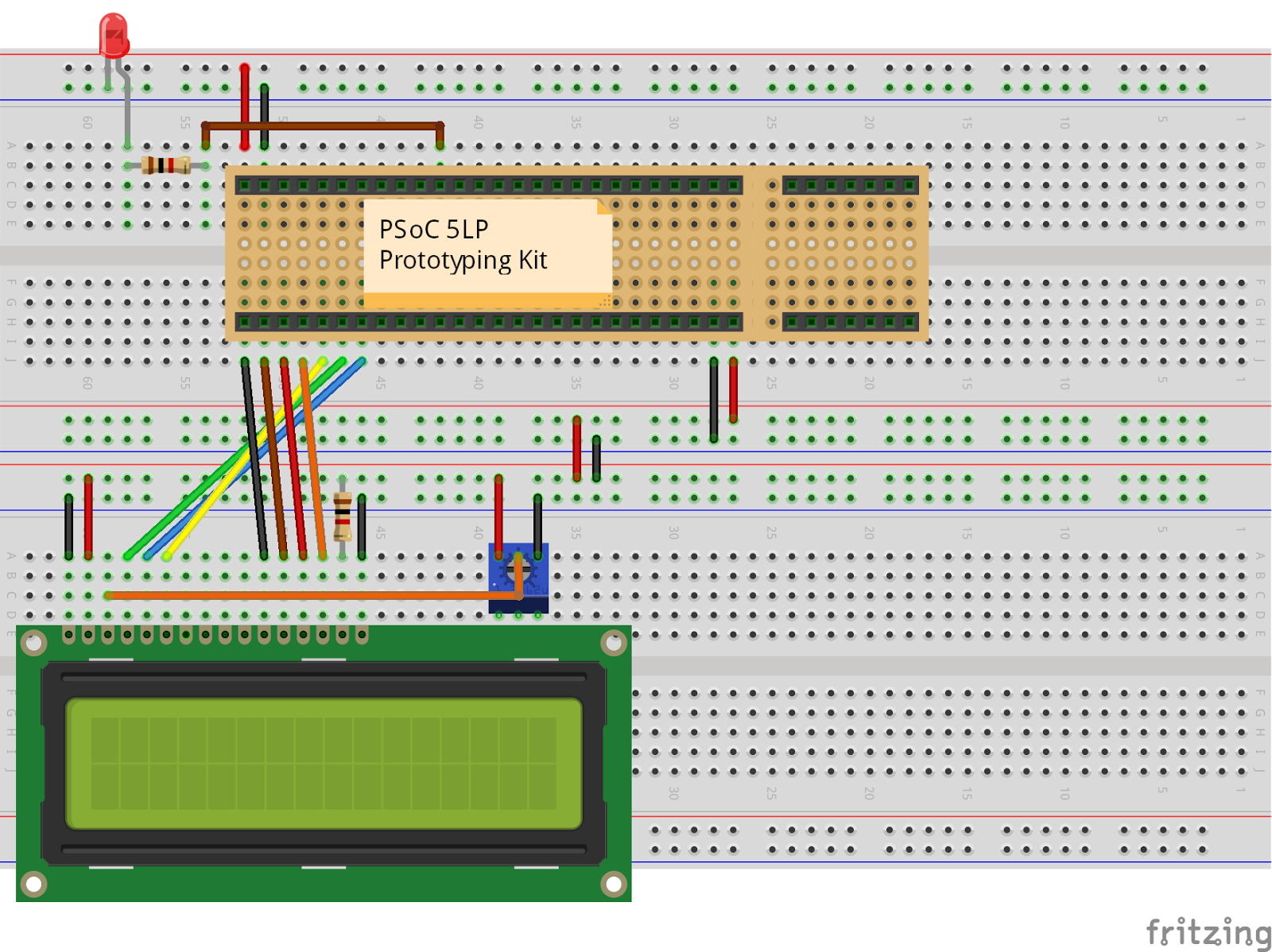 音源とオーディオの電子工作（予定）: PSoC 5LP Prototyping KitでHelloWorld_Blinkyプロジェクトを動かす