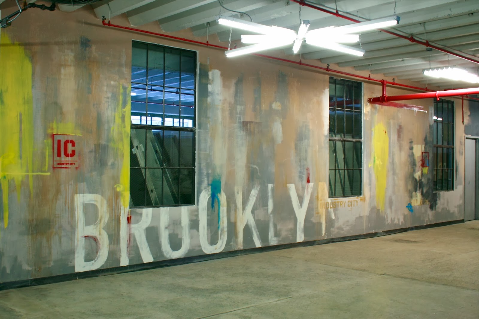 Concepts to Live By: Industry City Food Hall Mural