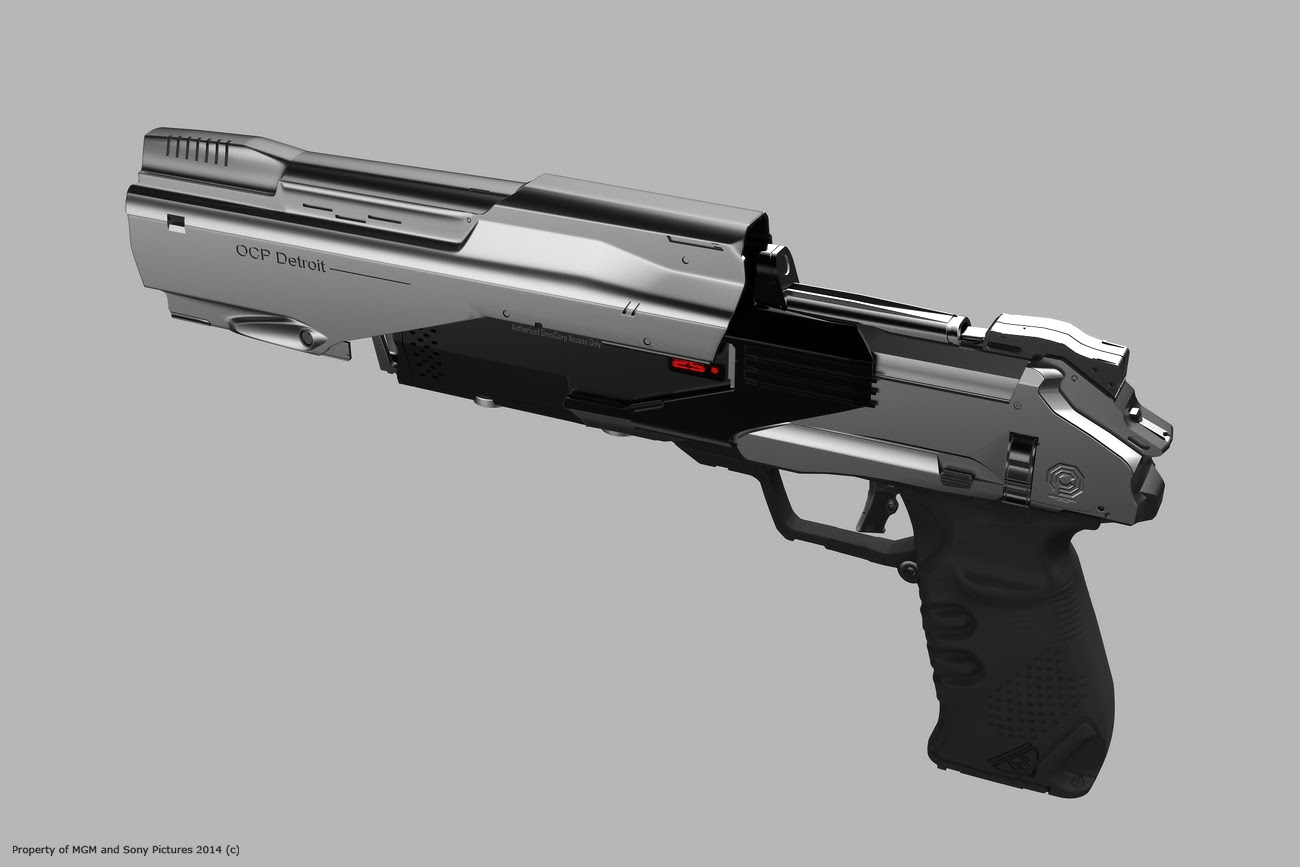 Awesome ROBOCOP 2014 Armor and Weapons Concept Art by Vitaly Bulgarov ...