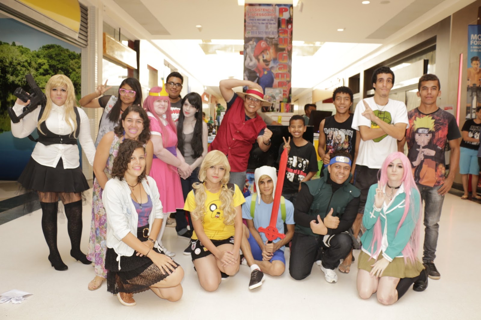 Olhar do Alto: 4º ENCONTRO COSPLAY - Público no Shopping Pátio Marabá ...