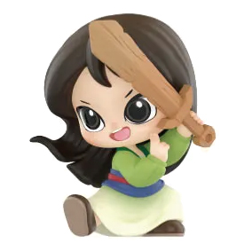 Pop Mart Mulan Licensed Series Disney 100th Anniversary Princess ...