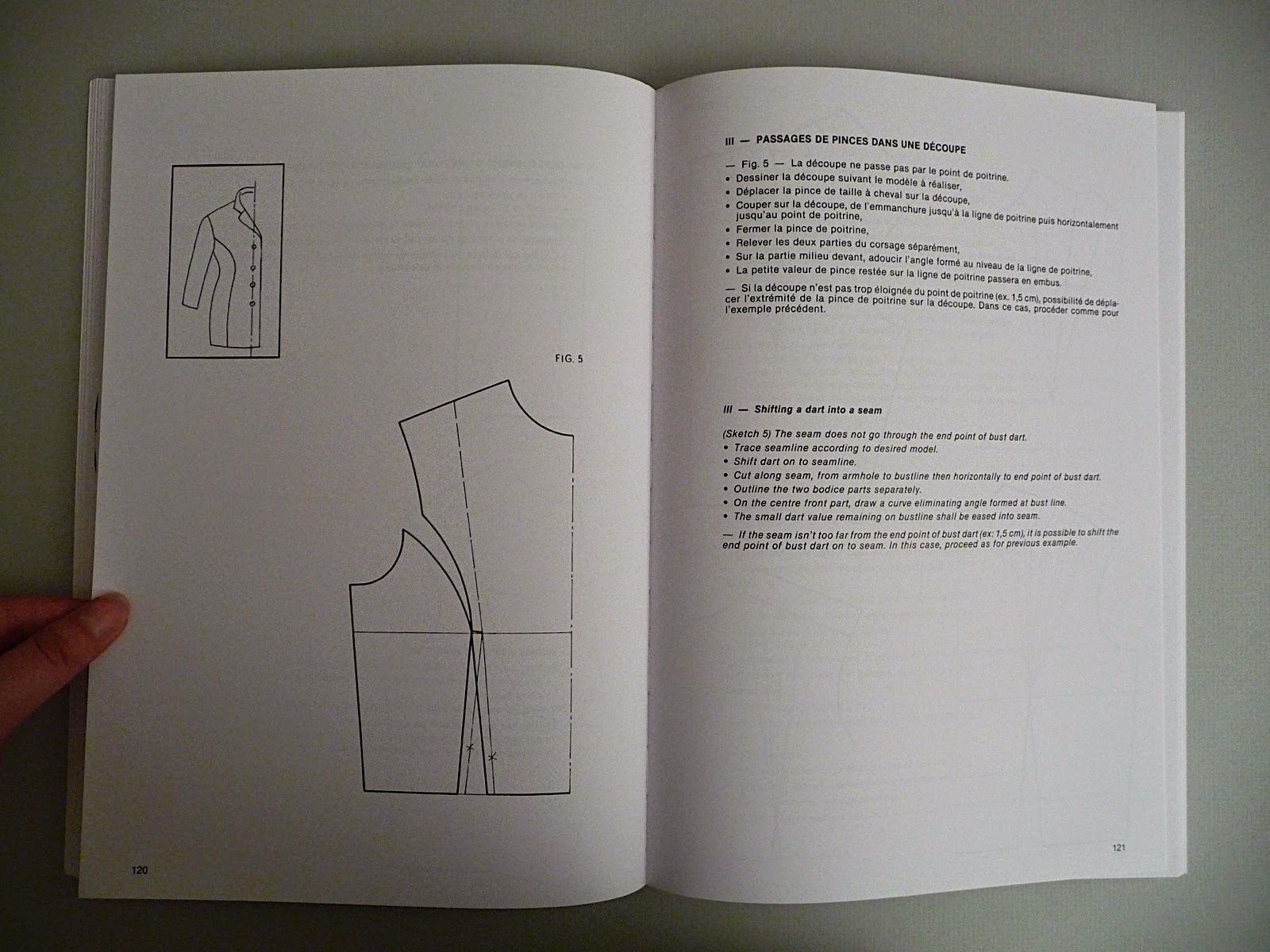 ESMOD Pattern Drafting Textbook - modelist kitapları