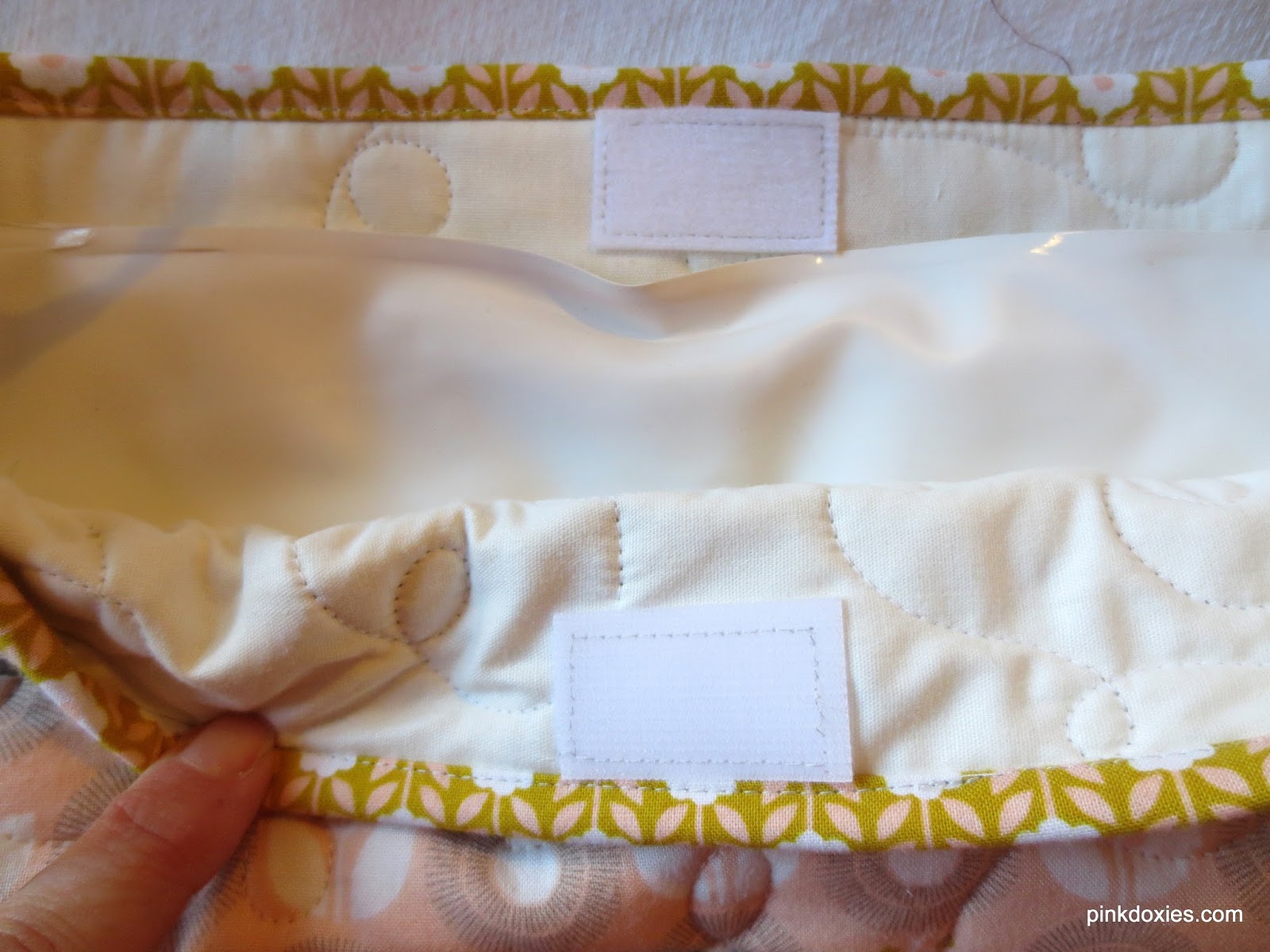 Julie Stocker Quilts at Pink Doxies: Quilted Heating Pad Cover