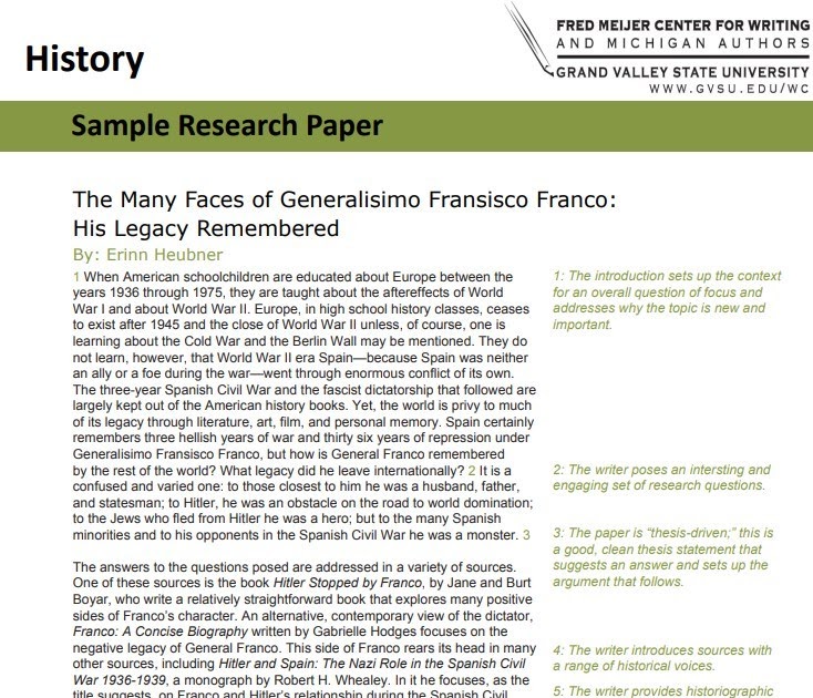 Examples Of A Research Essay ~ Resume Letter