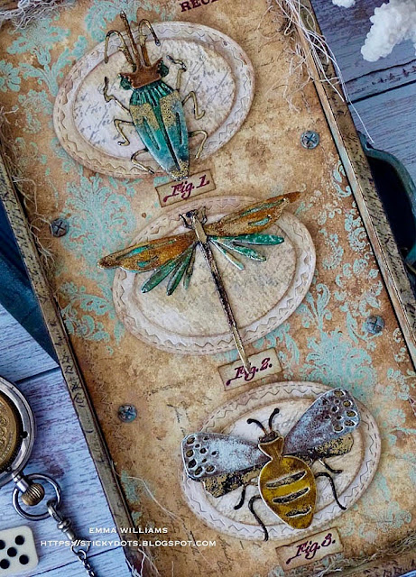 That's Life: Funky Insects Vignette Tray