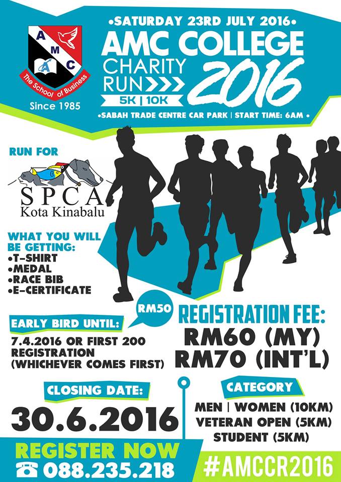 RUNNERIFIC: AMC COLLEGE CHARITY RUN 2016