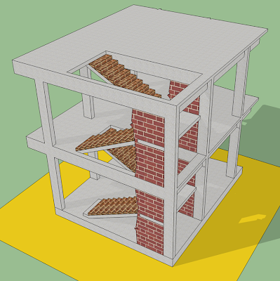 Reinforced Concrete Design: Chapter 16.6 - Stairs supported on Landings