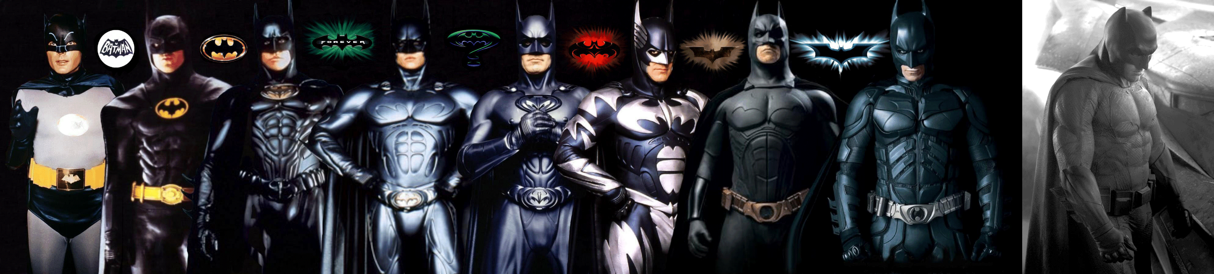 Evolution of the Live-Action Batman Batsuit - Viral Comics