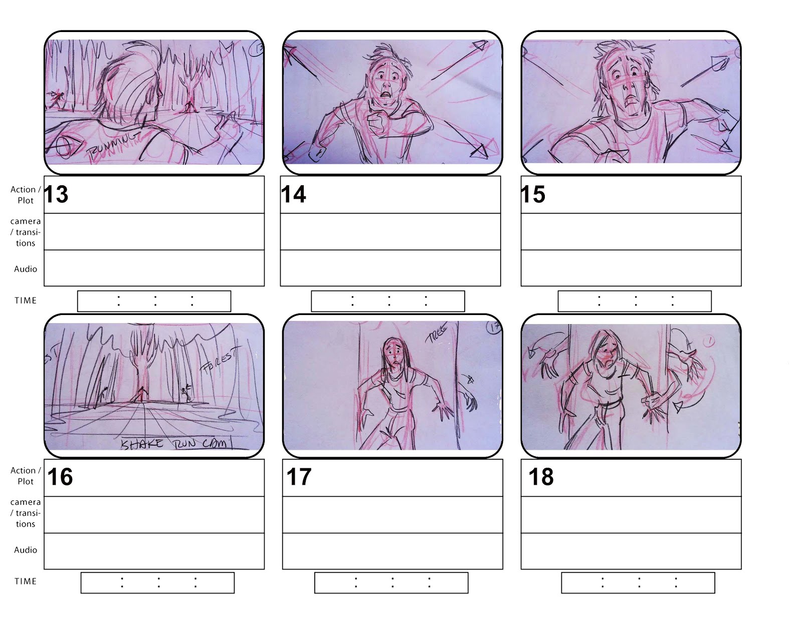 OJO: Storyboard examples for new film 2016