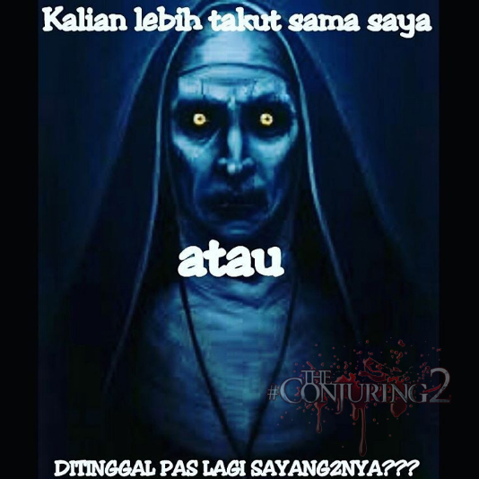 66 Meme Valak bikin Ngakak Gambar2 The Conjuring 2 Gokil Abisss ...