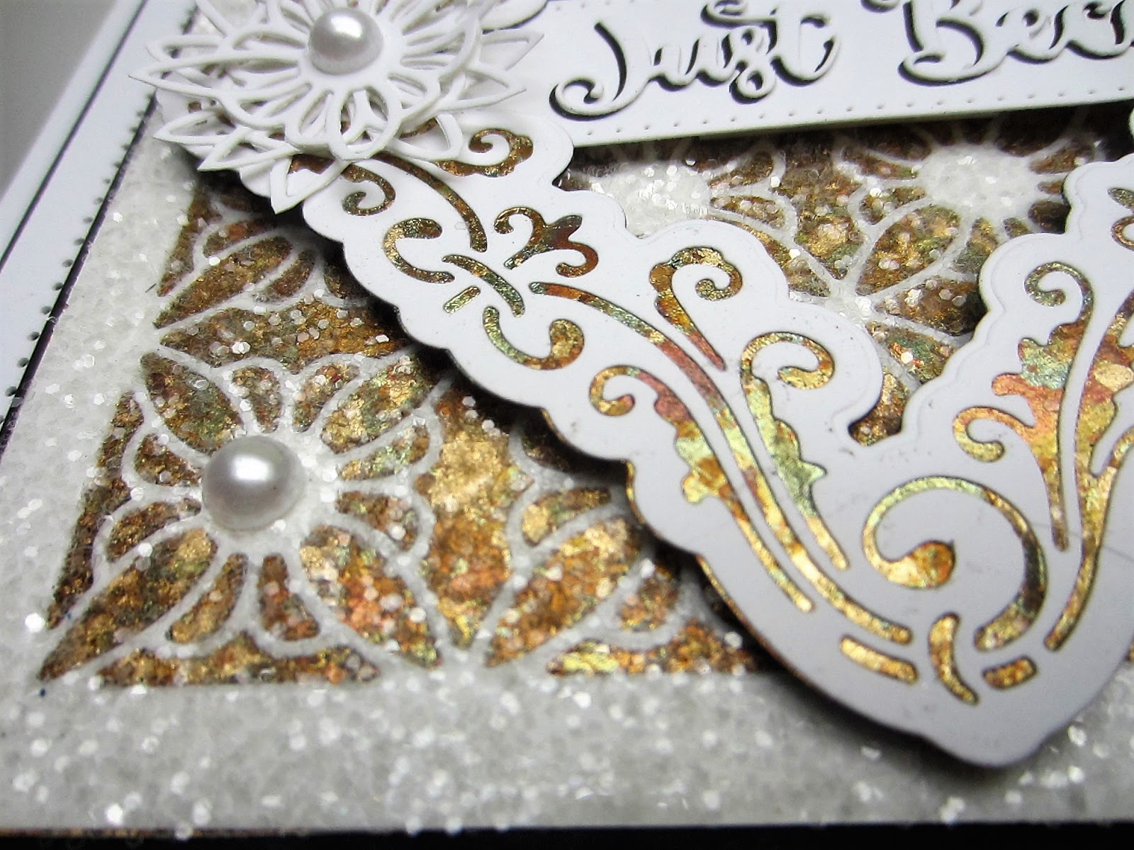 PartiCraft (Participate In Craft): Background Flower Card