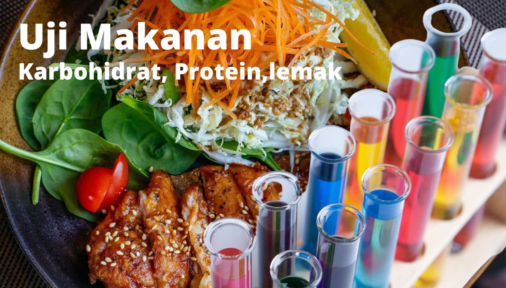 Uji Makanan karbohidrat, protein ,lemak - GURU SUMEDANG