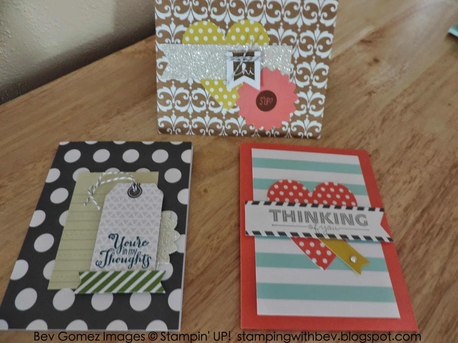 Stamping With Bev : Everyday Greetings Cards
