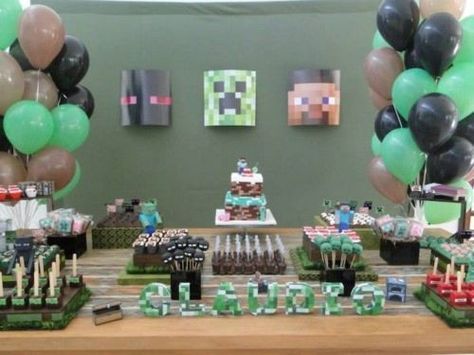 50 ideas para fiesta Minecraft