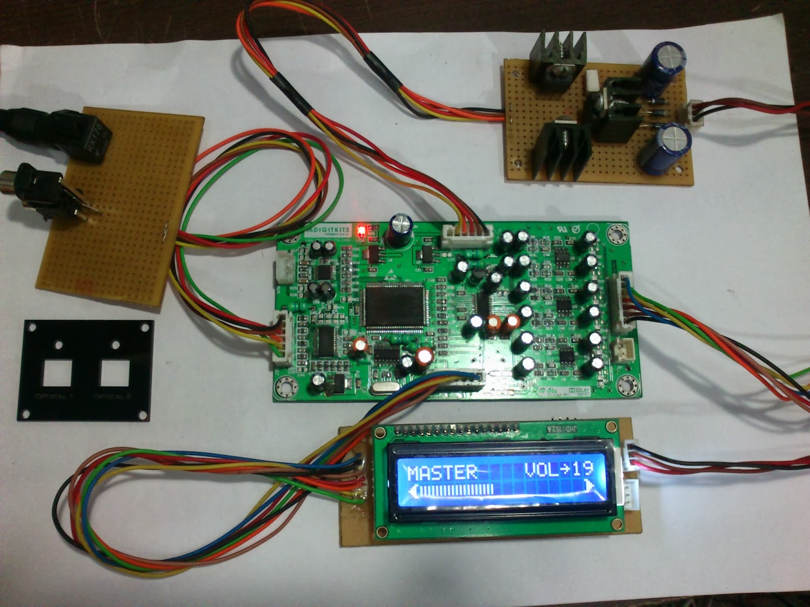 S/PDIF To DTS Decoder Kit: Optical Decoder Kit
