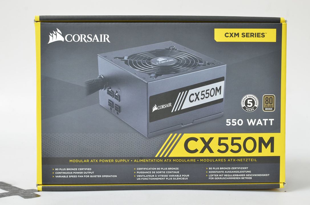 REVIEW - Corsair CX550m