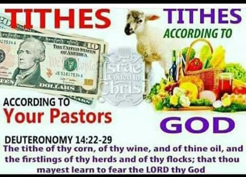 TITHE IS FOOD