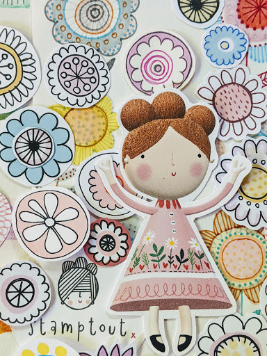 A Monday morning paper collage