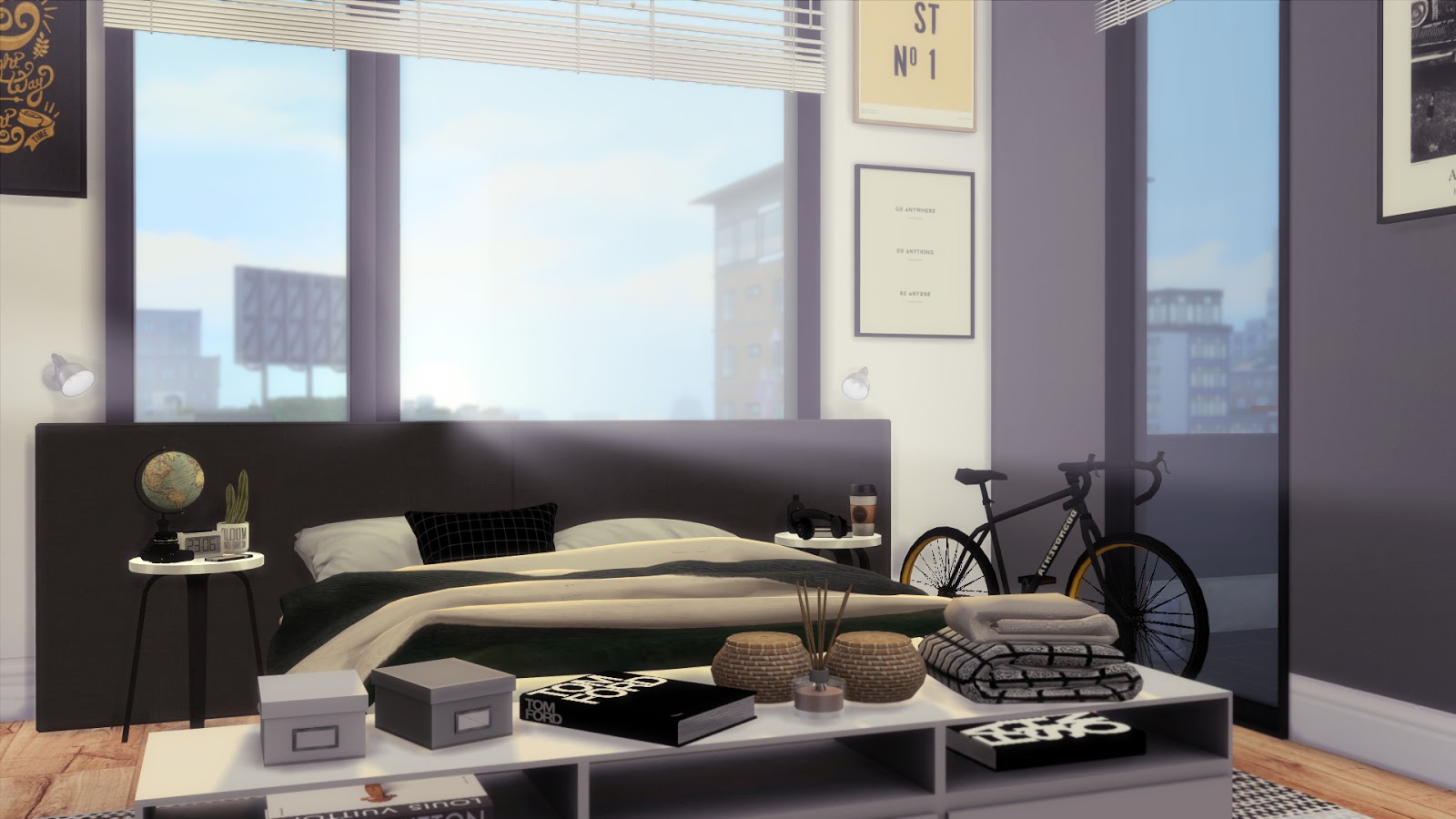 SIMS 4 - REALISTIC INSTA STYLE MODERN APARTMENT DL + CC - Bárbara Sims