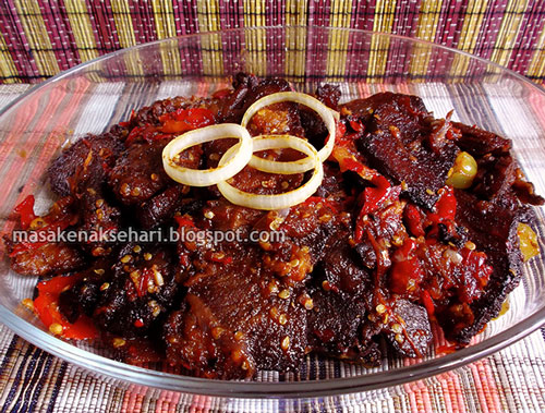Resep Dendeng Sapi Balado Goreng Kering Praktis
