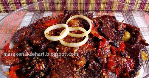 Resep Dendeng Sapi Balado Goreng Kering Praktis
