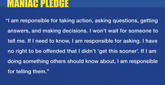 Why You Should Make Every Employee Pledge This on Their First Day of Work