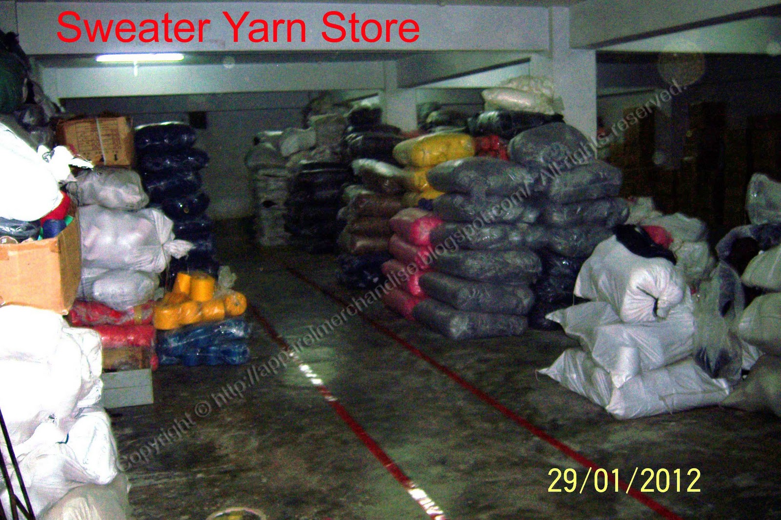 Textile & Clothing Info: Making process of a Sweater