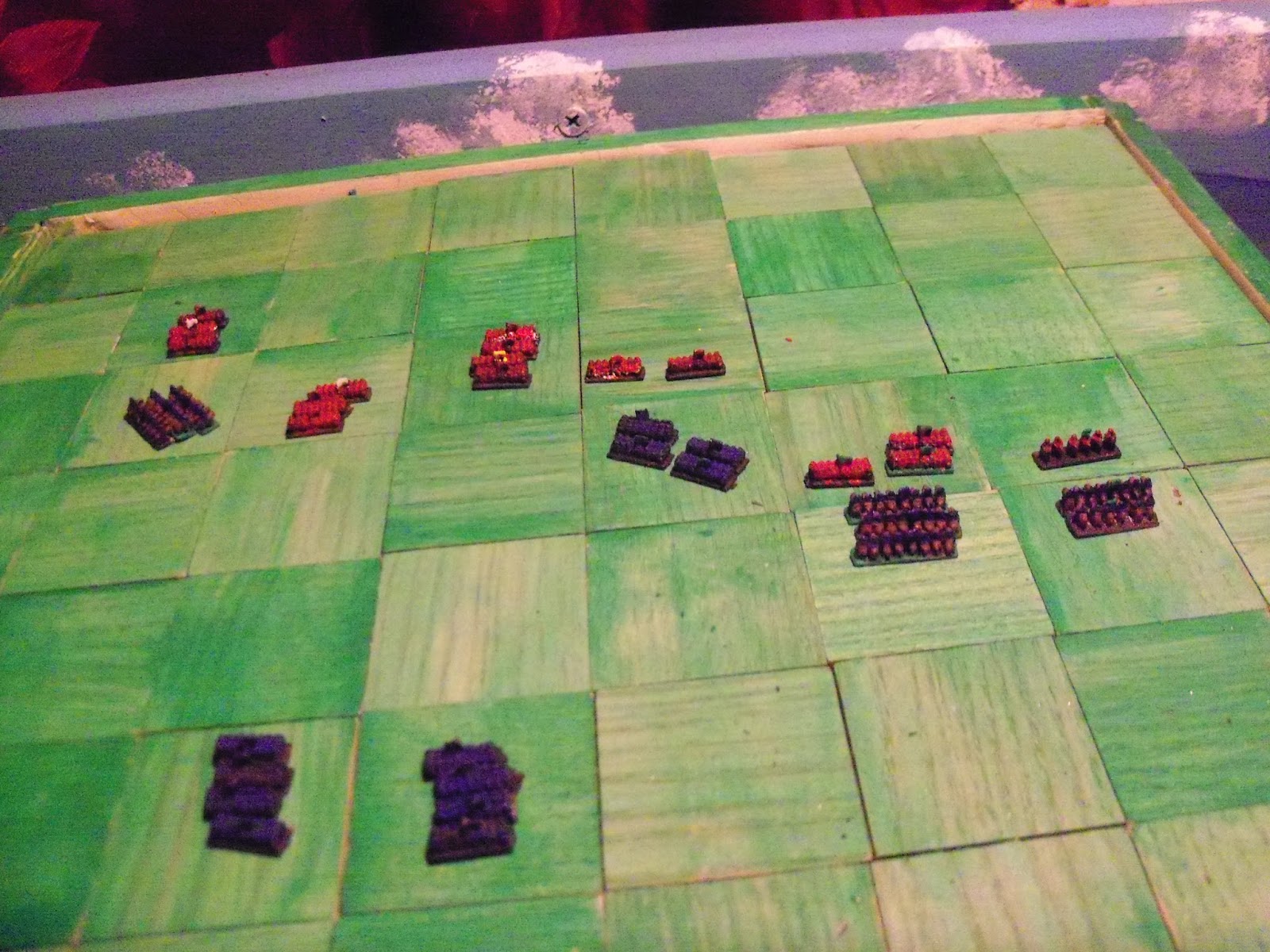 Wargame Hermit: Solo Wargaming: Gaming with My Tile Board & 2mm Blocks