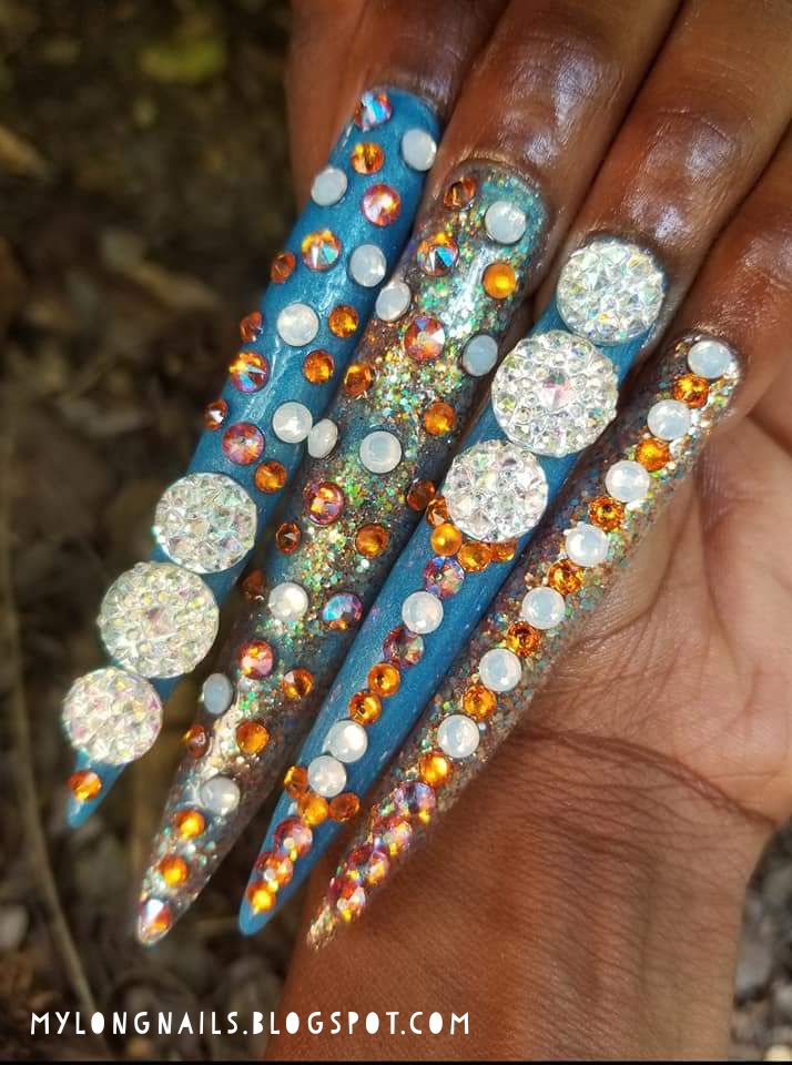 Long Nails: Jai's beautiful nail works - 1