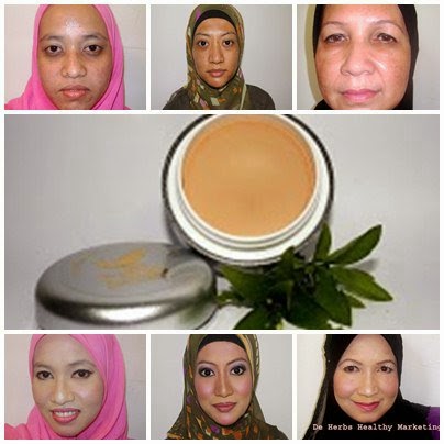 Produk Kecantikan - Dherbs - Bedak Asas Diamond Foundation - Pemborong ...