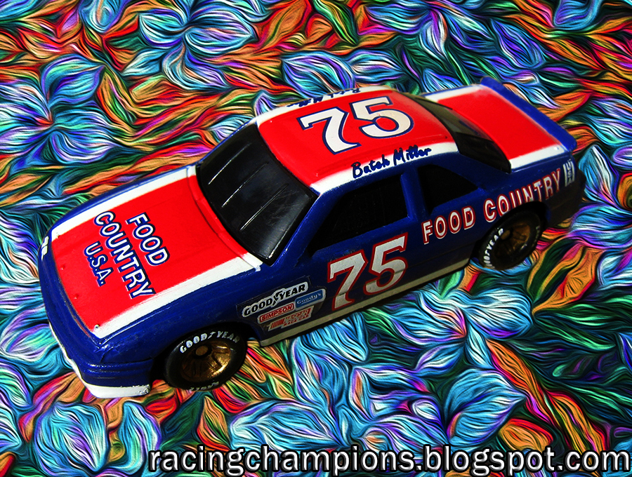 NASCAR Racing Champions Blog: Butch Miller #75 Food Country USA Oldsmobile