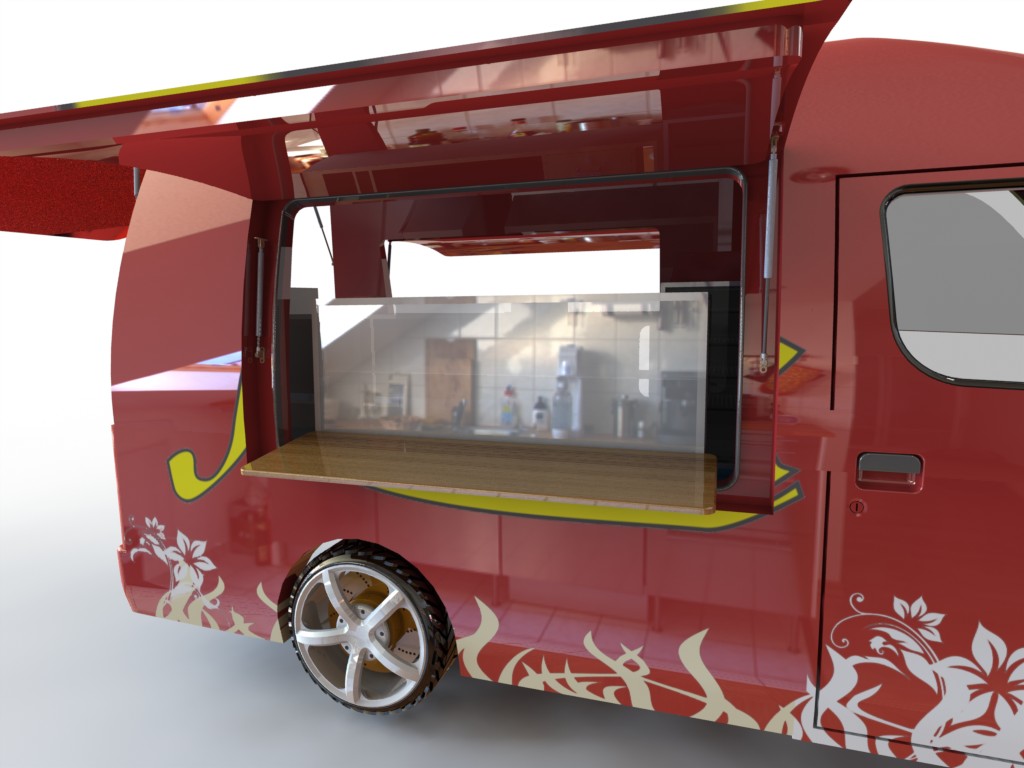 gnp design: Delvan Moko Sushi Kotei (Mobil Toko)