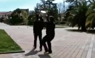 Best Funny and Amazing Pictures: Funny Crazy Guy Disturbing Others