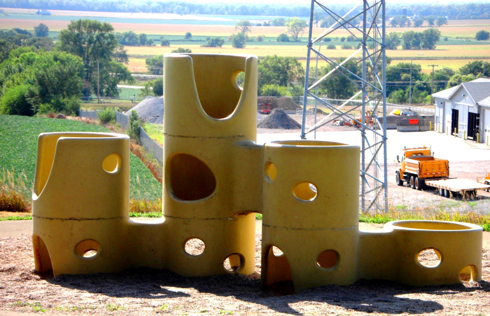 Me and my friends found this deteriorating structure in the woods. Its ...