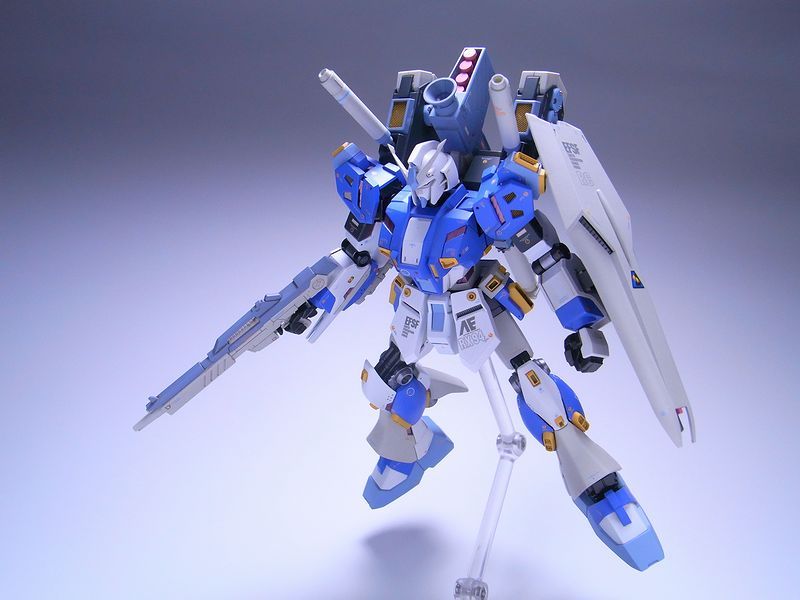 GUNDAM GUY: HGUC 1/144 RX-94 ν (nu) Gundam Mass Production - Customized ...
