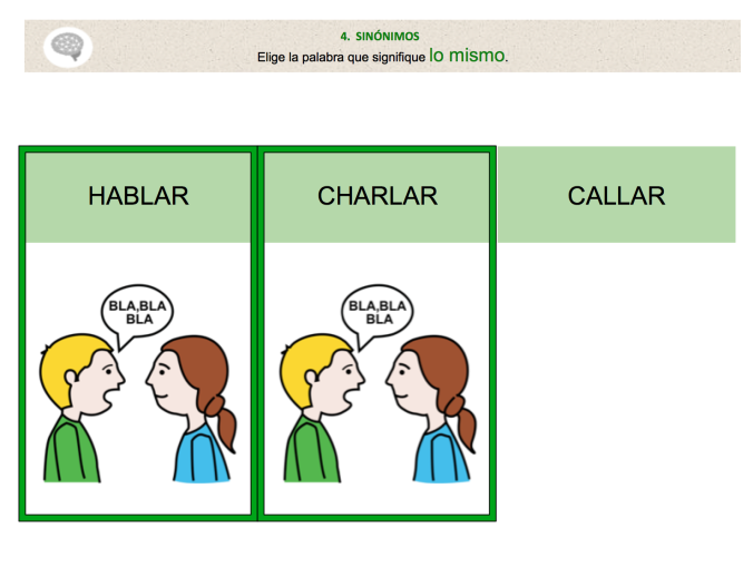 COMPARTE Y ENSEÑA 2º-3º-4º: SINÓNIMOS E ANTÓNIMOS. CONTIDOS.
