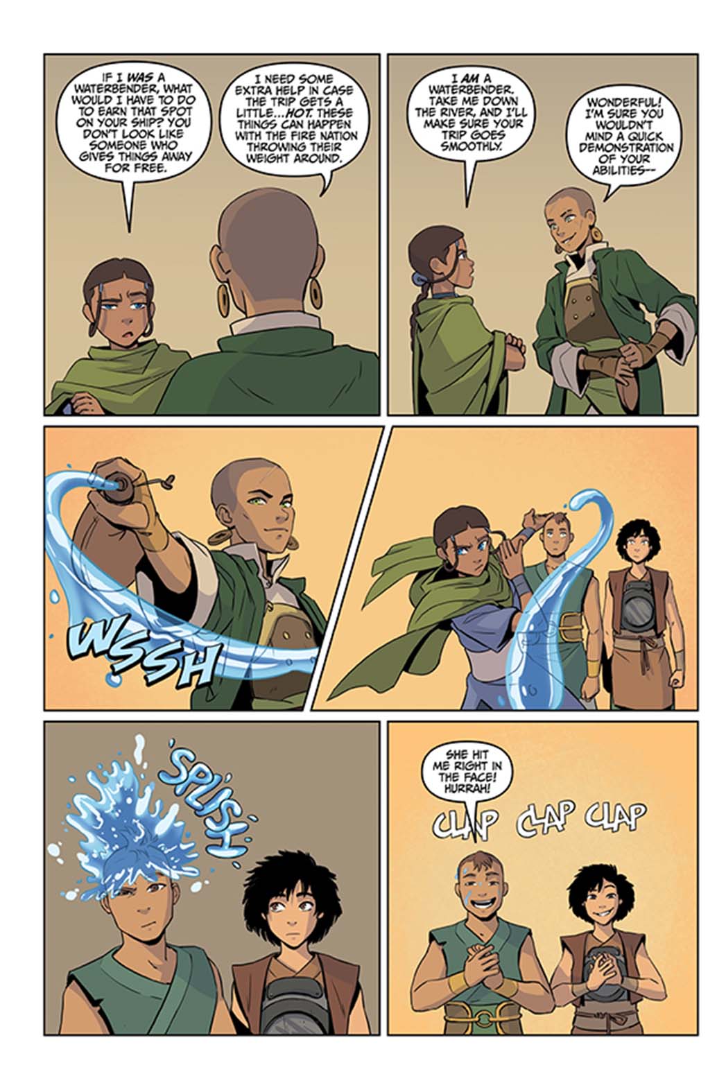 NickALive!: First Look at 'Avatar: The Last Airbender — Katara and the Pirate’s Silver' Graphic ...
