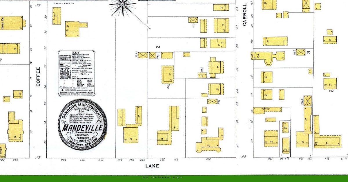 Tammany Family: Mandeville Building Maps 1904