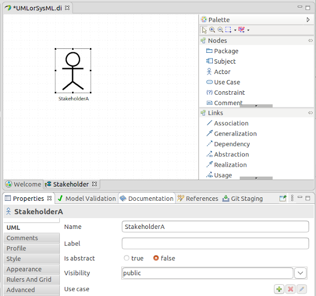Papyrus JP-User: UML+SysML としての使い方（1）