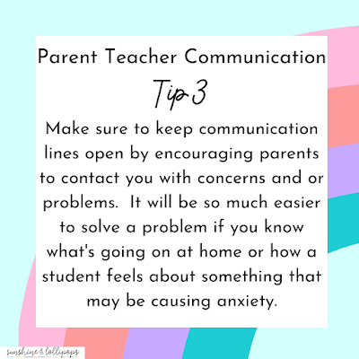3 Tips for Successful Parent-Teacher Communication for Back to school ...