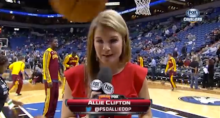 Mico Halili: NBA Courtside Reporter has dreaded basketball-to-the-head ...