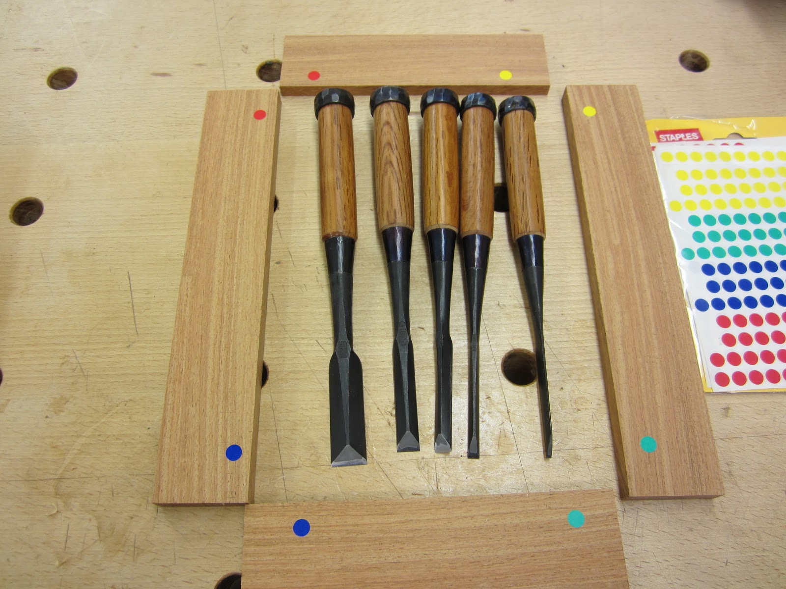 David Barron Furniture: Chisel Box, Andaman Padouk