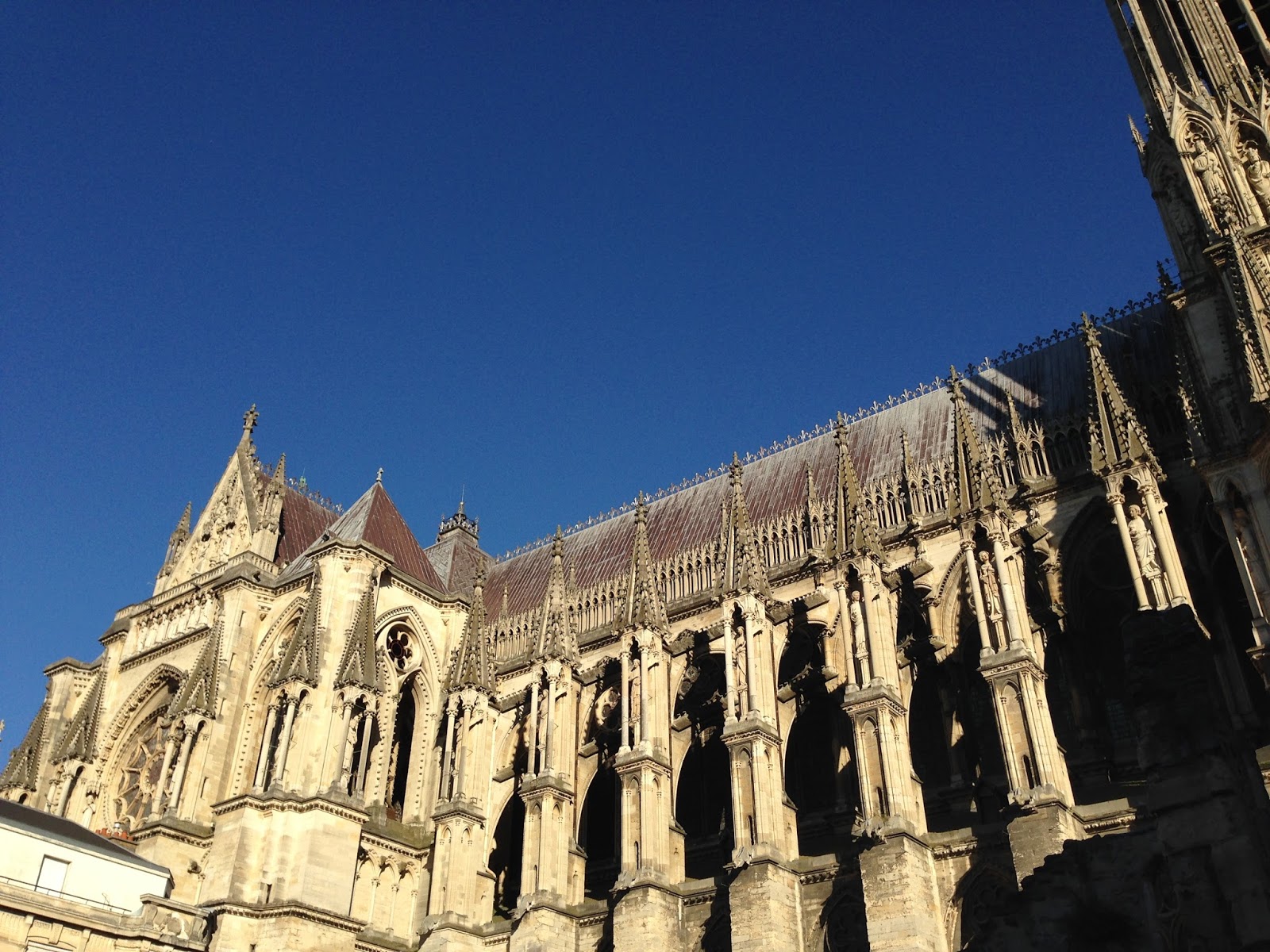 Elaine Travels: Reims Cathedral Exterior