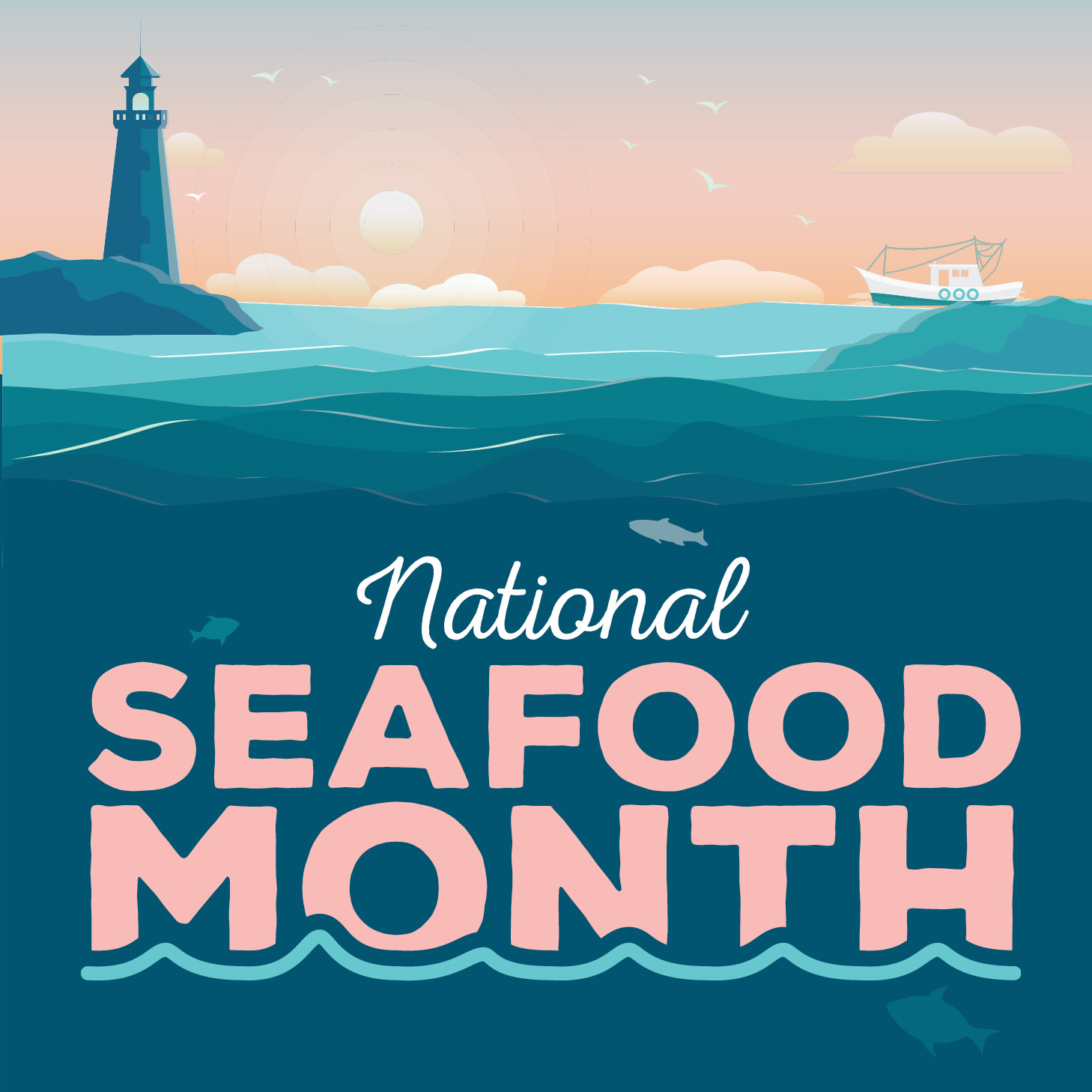 National Seafood Month: Eat More Kinds Of Seafood More Often ~ Food For ...