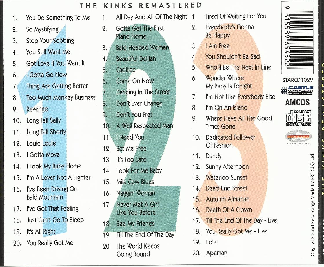 This Jukebox Rocks !!: The Kinks...remastered..60 classic tracks